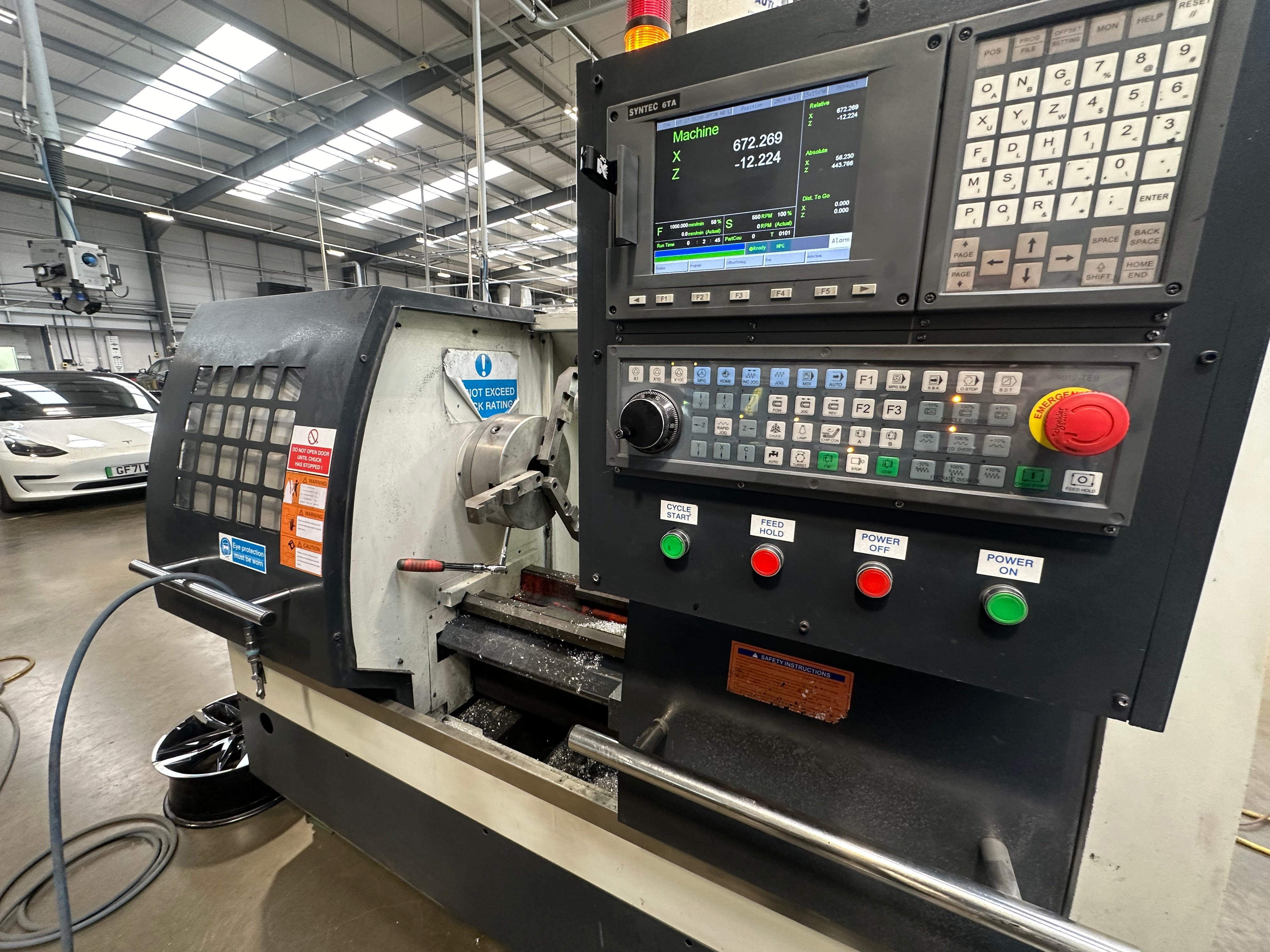 Syntec 6TA Alloy Wheel CNC Training – Athene Precision